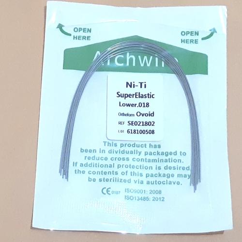 Jual Dental kawat niti/kawat behel gigi/kawat bracket gigi pack 018 ...