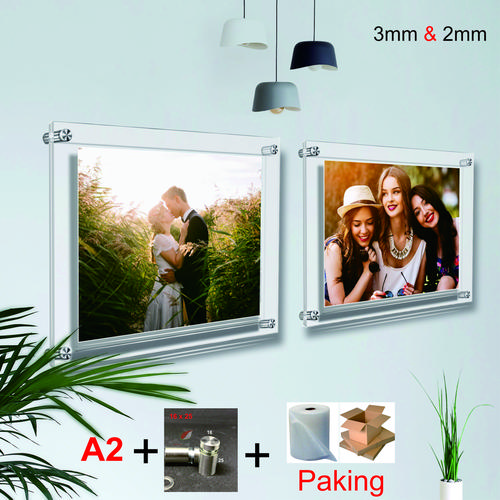 Jual A2 Acrylic Display / Frame Akrilik / Akrilik Poster Dinding 2mm ...