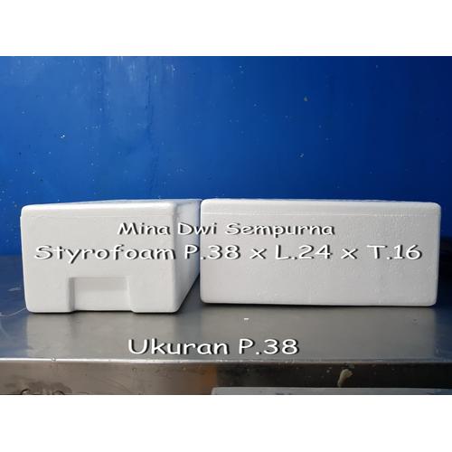Jual Styrofoam box 3kg - 5kg / Sterofoam Ikan Beku & Daging Beku/ Cool ...