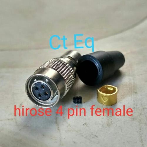 Jual Hirose Konektor 4 pin, HR10A-7 P-4 S - Kota Tangerang Selatan - Ct ...