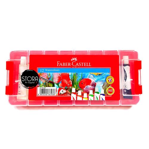 Jual Faber Castell Cat Air Set 12 Watercolours watercolour 6 ml - Kota ...