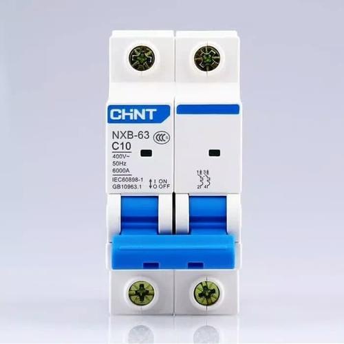 Jual Mcb chint NXB-63 2 pole kabel 6ka amper 32a 40a 50a 63a - Putih - Jakarta Barat - JAVA ...