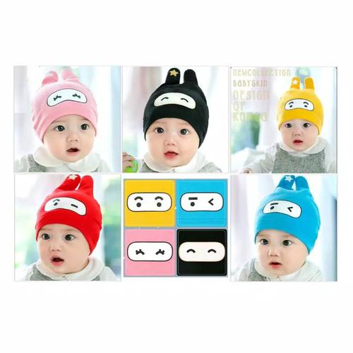 Jual Topi Kupluk Bayi Gemes - Topi Kupluk Anak Imut - Biru - Jakarta ...