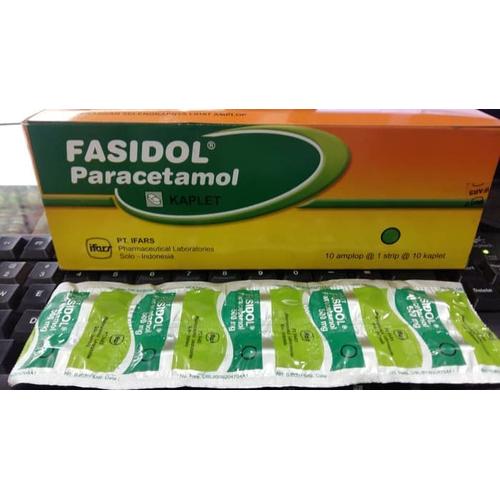Jual FASIDOL TABLET 100'S/ FASIDOL PARACETAMOL/ OBAT NYERI/ DEMAM ...