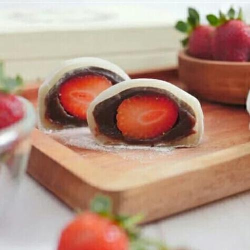 Jual Mochi isi buah/mochi strawberry/mochi nutella/mochi keju-harga ...