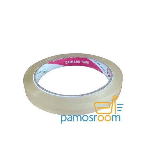 Promo Daimaru Tape Lakban Daimaru 1/2 inch 12mm x 72 Yard Harga Murah ...