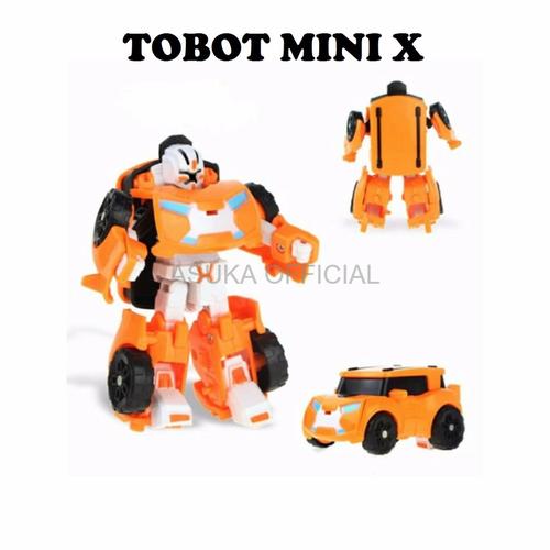Jual Robot Kids Titan Transformer Tobot Mini X Transform Robocar Mai ...