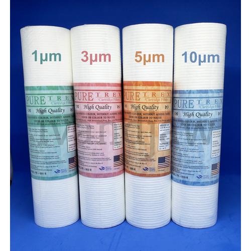 Jual PUREtrex Filter Air Cartridge 10" - 1,3 5,10 um - 01 mikron ...
