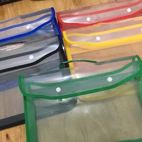 Jual map kancing folio (zipper bag kancing folio) - Kuning - Jakarta ...
