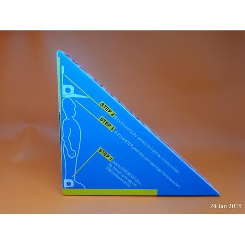Jual STATURE METER / ALAT UKUR TINGGI TEMPEL DINDING 2 METER - Kota ...