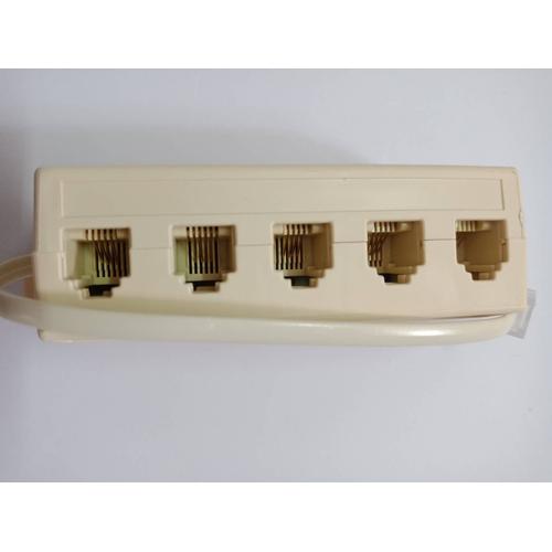 Jual Socket Sambungan Pararel Kabel Telepon Telpon Cabang 5 Lubang RJ11 ...