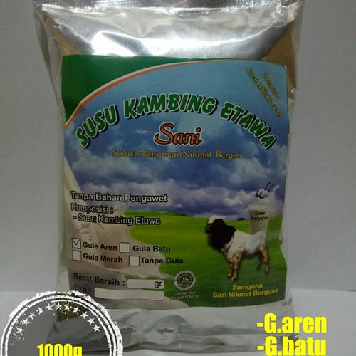 Jual susu kambing etawa gula aren, gula batu, madu, propolis 1000g ...