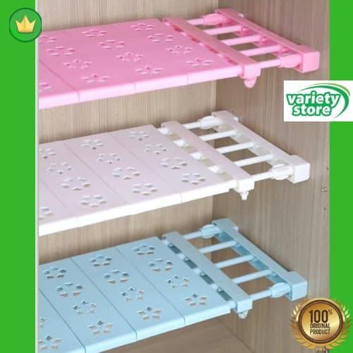 Jual Sekat lemari tambahan rak lemari Sekat Fleksibel Lemari /Dapur ...