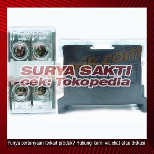 Jual Terminal Block / Blok IN12BK 2 pole 20A 600V TAB - Jakarta Pusat ...