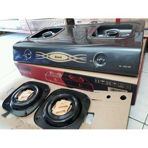 Jual RINNAI KOMPOR GAS STOVE 2 TUNGKU RI-522CE RI 522 CE - Kota ...
