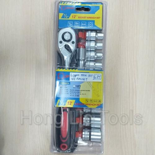 Jual Lippro Kunci Sock / Sok Ratchet Set 12pcs 6PT - Kota Bandung ...