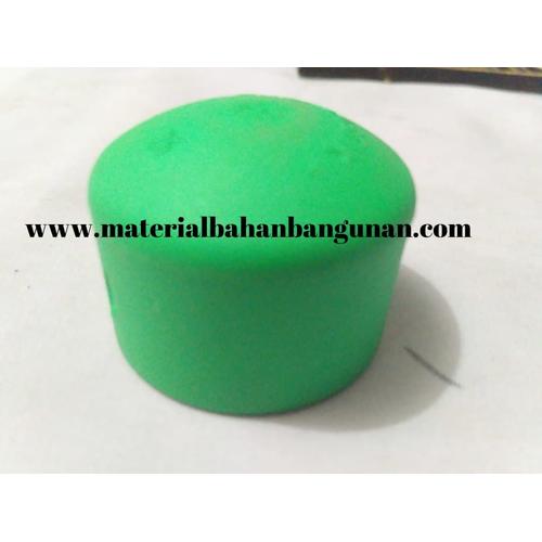 Jual cap 1 1/2 inch PPR penutup sambungan pipa air panas dingin dop ...