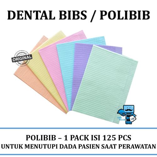 Jual Polibib / Dental Bibs - 1 Pack isi 125 pcs - Jakarta Pusat - Das ...