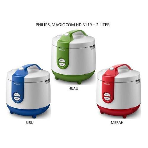 Jual Magic Com / Rice Cooker Philips HD-3119 Kapasitas 2 Liter ...