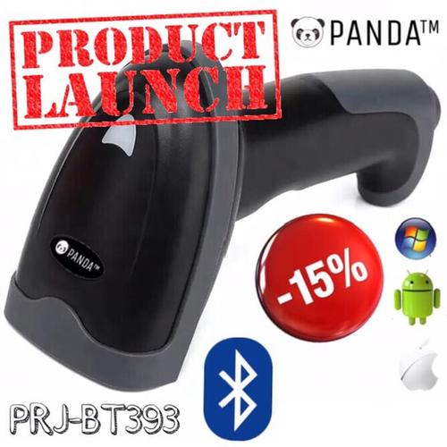 Jual Scanner barcode laser wireless bluetooth PANDA PRJ-393 (android ...