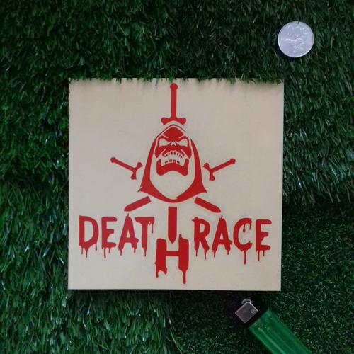 Jual DEATH RACE decal & cutting sticker unik keren mobil & motor - Kota ...