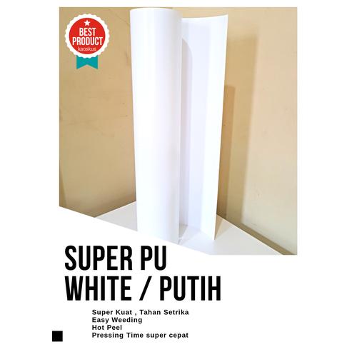 Jual Super PU polyflex / poliflex / vinyl FREE CUTTING - Putih - Kota ...
