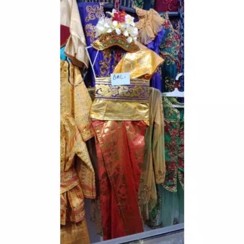 Jual Baju Adat Bali anak Perempuan kostum karnaval kartinian tarian ...