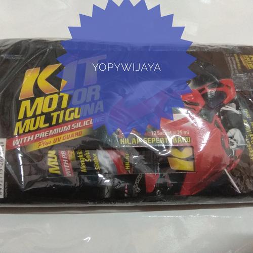 Jual KIT MULTIGUNA SACHET PENGGILAP BODY KIT MOTOR MULTIGUNA SILICONE ...