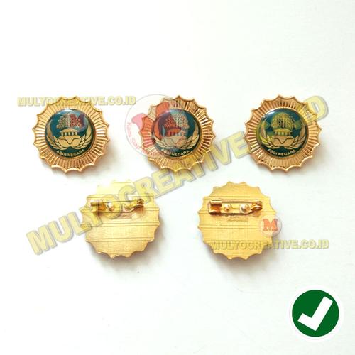 Jual Pin ASN Korpri Golongan III - Lencana Abdi Negara Warna Biru - Kab ...