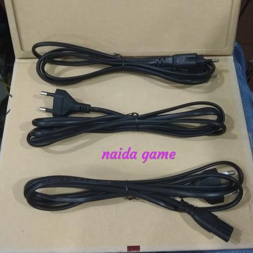 Jual KABEL POWER / AC PS2 ORI / KABEL POWER / AC PS3 SLIM ORI 1,8M ...