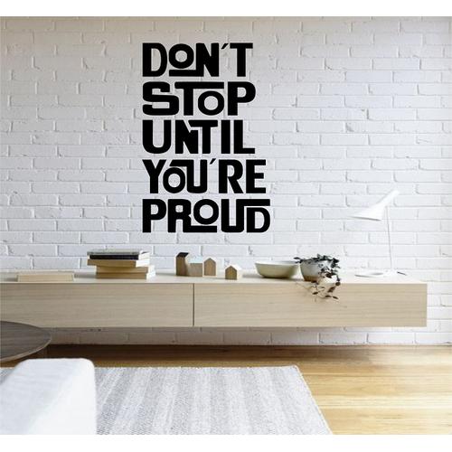 Jual Stiker Dekorasi Unik Kata Kata Motivasi Quotes Office Home Decor ...