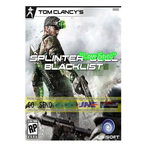 Jual SPLINTER CELL BLACKLIST CD DVD GAME PC GAMING PC GAMING LAPTOP ...