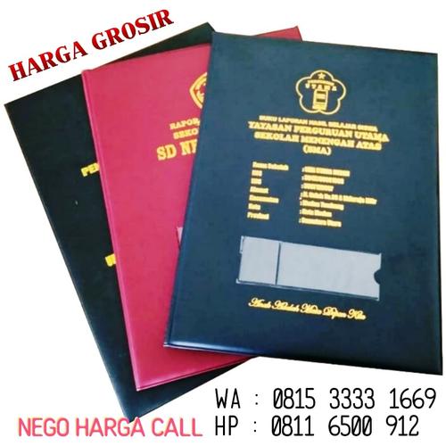 Jual Map Raport K13 - Hijau - Kota Medan - SAMPUL RAPORT K13 | Tokopedia