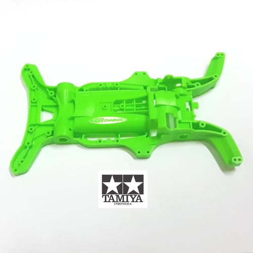 Jual AR Chassis ABS Green / Original Tamiya Chasis AR Mini 4WD - Hitam ...