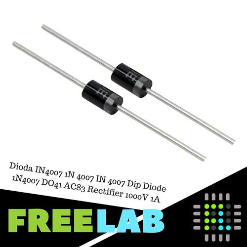 Jual Dioda IN4007 1N 4007 IN 4007 Dip Diode 1N4007 DO41 Rectifier 1000V ...