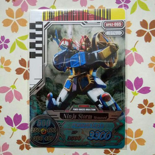 Jual power ranger card battle silver ninja storm megazord v2 - Kota ...