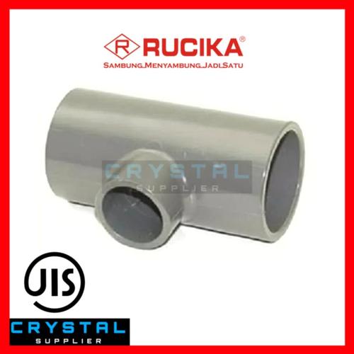 Jual TEE RUCIKA 3 x 1 1/4" inch Polos AW PVC / VERLOP Reducer T / Vlok Te - Kota Semarang ...