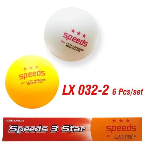 Jual Bola PingPong Ping Pong Tenis Meja Ball 3 Stars Speeds Isi 6 pcs 32-2 - Kota Depok ...