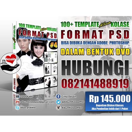 Jual Template Album Kolase Format PSD Volume-4 - Kota Malang - my IDR | Tokopedia