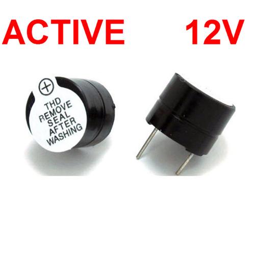 Jual 12mm 12V Active Buzzer Alarm Sound Speaker buzer12 Volt aktif ...