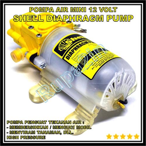Jual Pompa SHELL 12v Penguat Tekanan Air High Pressure Car Washing pump ...