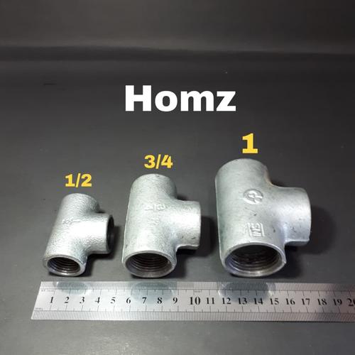 Jual Galvanis/Galvanise Tee 3/4" inch in/T Besi/Leter T 3/4" Galvanis ...