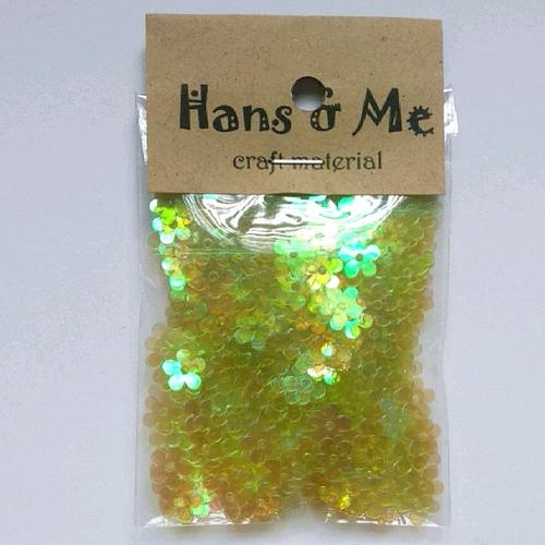 Jual Payet Manik Bunga Rumput 7mm Transparan Hijau Muda Gradasi ...