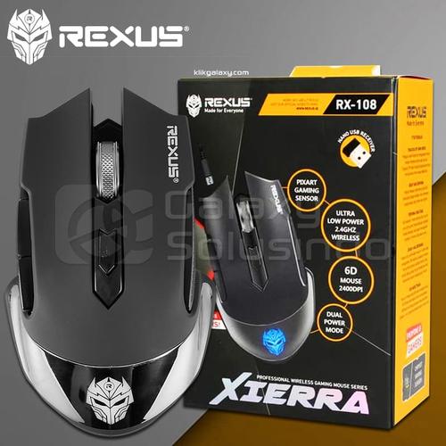 Jual Rexus XIERRA RX108 Wireless Gaming Mouse - Kota Malang - GASOL ...