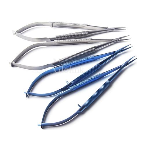 Jual Titanium Needle Holder Ophthalmic Instruments Device Unlock Needle ...