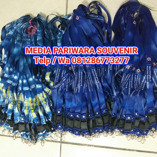 Jual printing tali id card / printing tali lanyard / tali name tag ...
