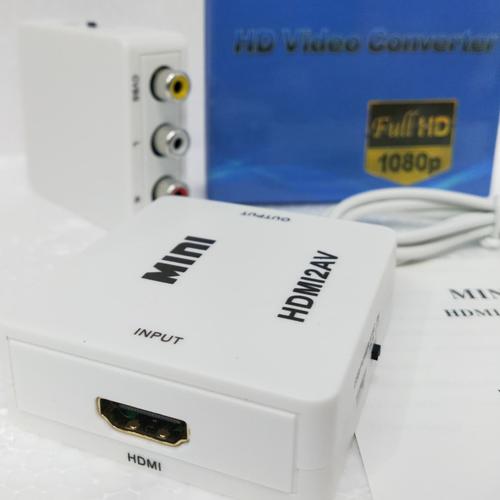 Jual HDMI TO AV RCA CONVERTER ADAPTER / MINI BOX HDMI2AV - Jakarta ...