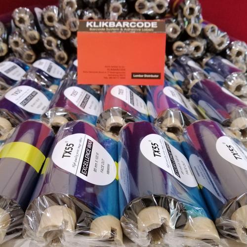 Jual CARBON RIBBON BARCODE UKURAN 85 X 100 METER ( PREMIUM / EXC WAX ...