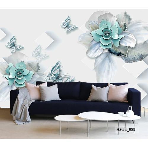 Jual Wallpaper Dinding Custom Bunga- Wallpaper Custom Bunga 3d ...