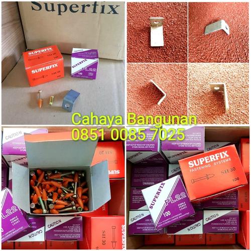 Jual PAKU RAMSET SUPERFIX KOMPLIT 1 Set Dgn Mesiu PL22 & Siku L Angle ...